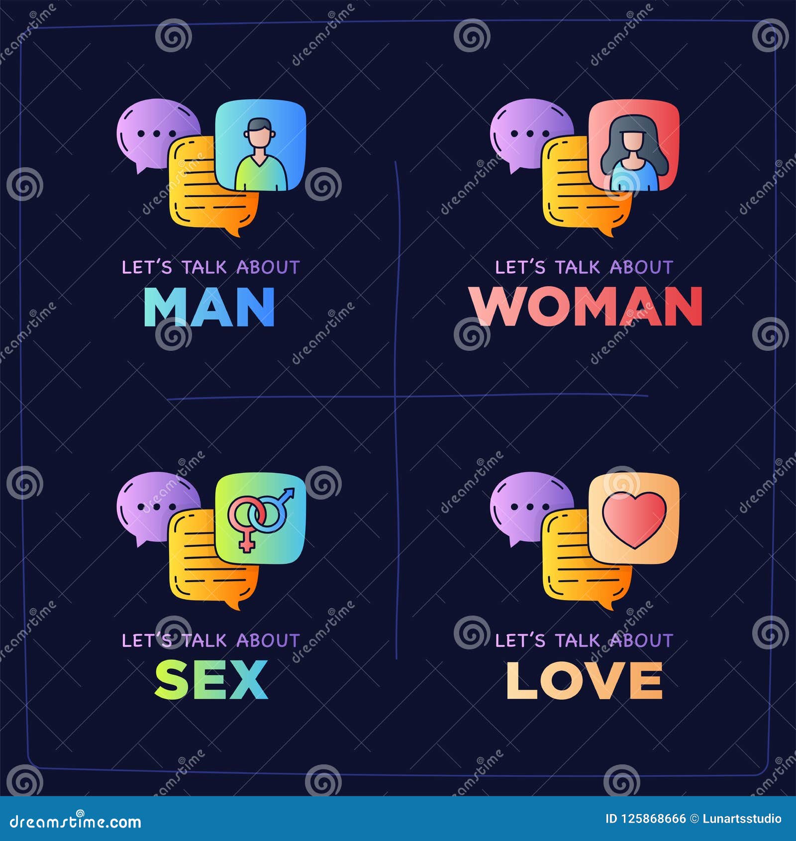 Let S Talk about Sex, Love, Man, Woman Doodle Illustration Dialo Stock ... Let S Talk about Sex, Love, Man, Woman Doodle Illustration Dialo Stock ...