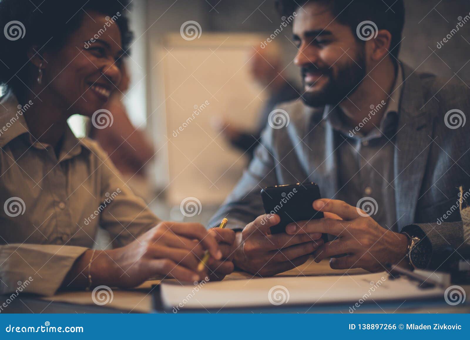 Let`s work stock photo. Image of group, diversity, document - 138897266