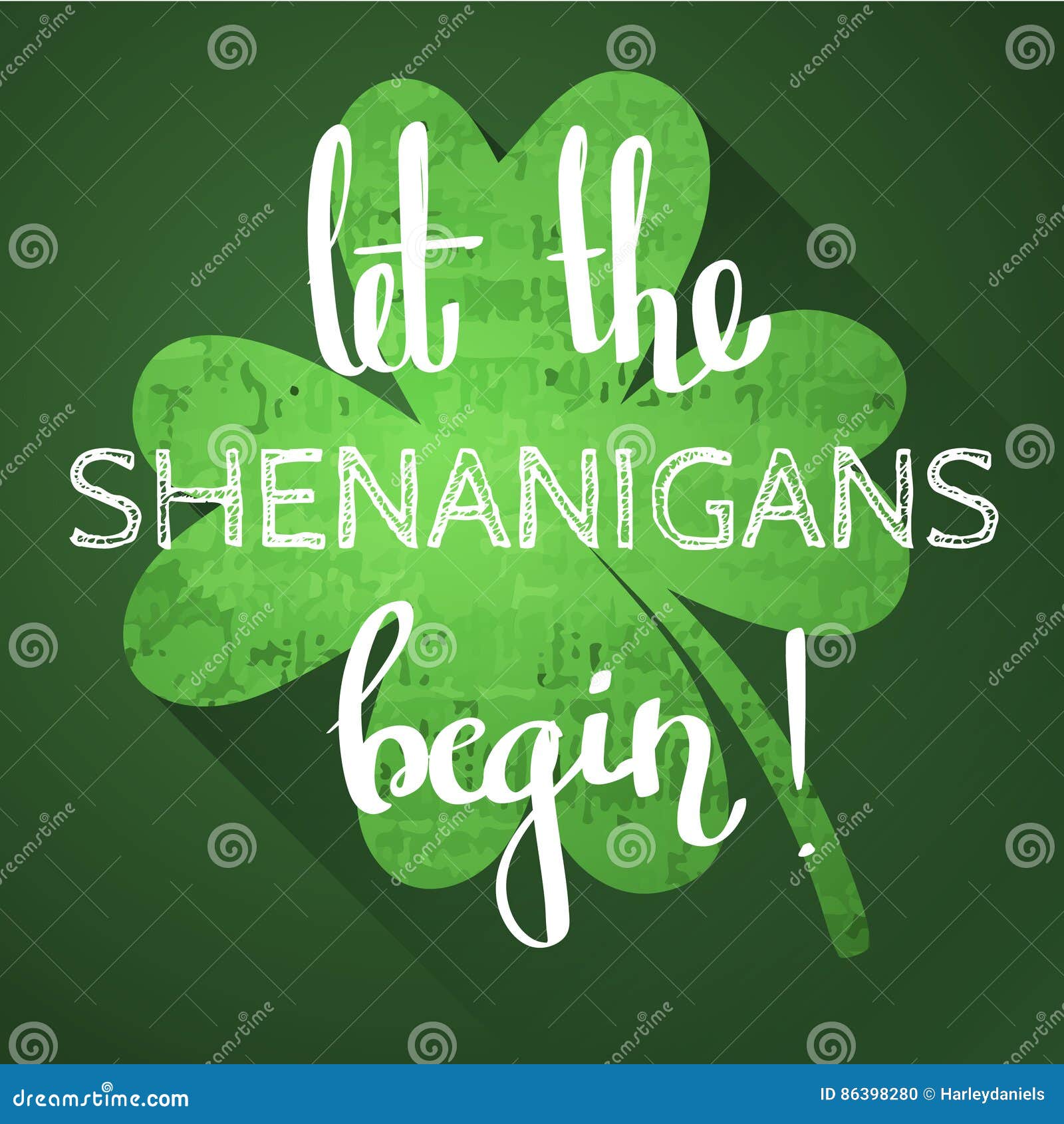Let the shenanigans begin stock vector. Illustration of icon - 86398280