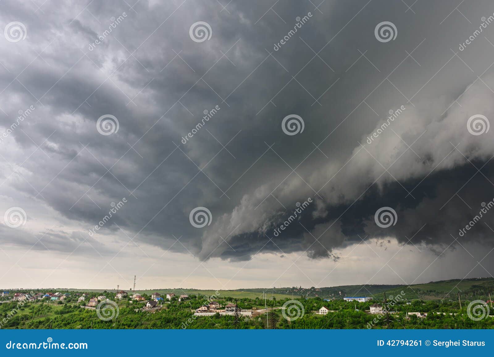 Let the storm begins stock image. Image of cyclone, scene - 42794261