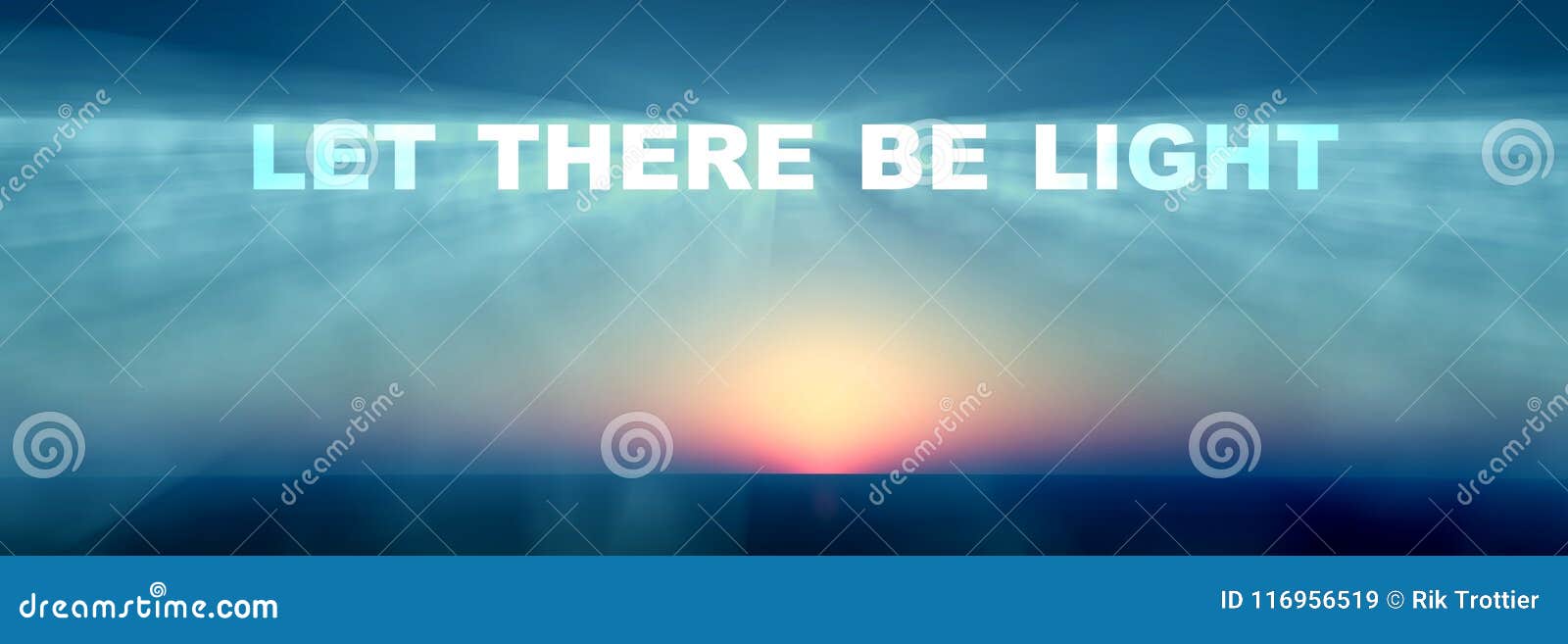 Let there be light stock illustration. Illustration of beams - 116956519