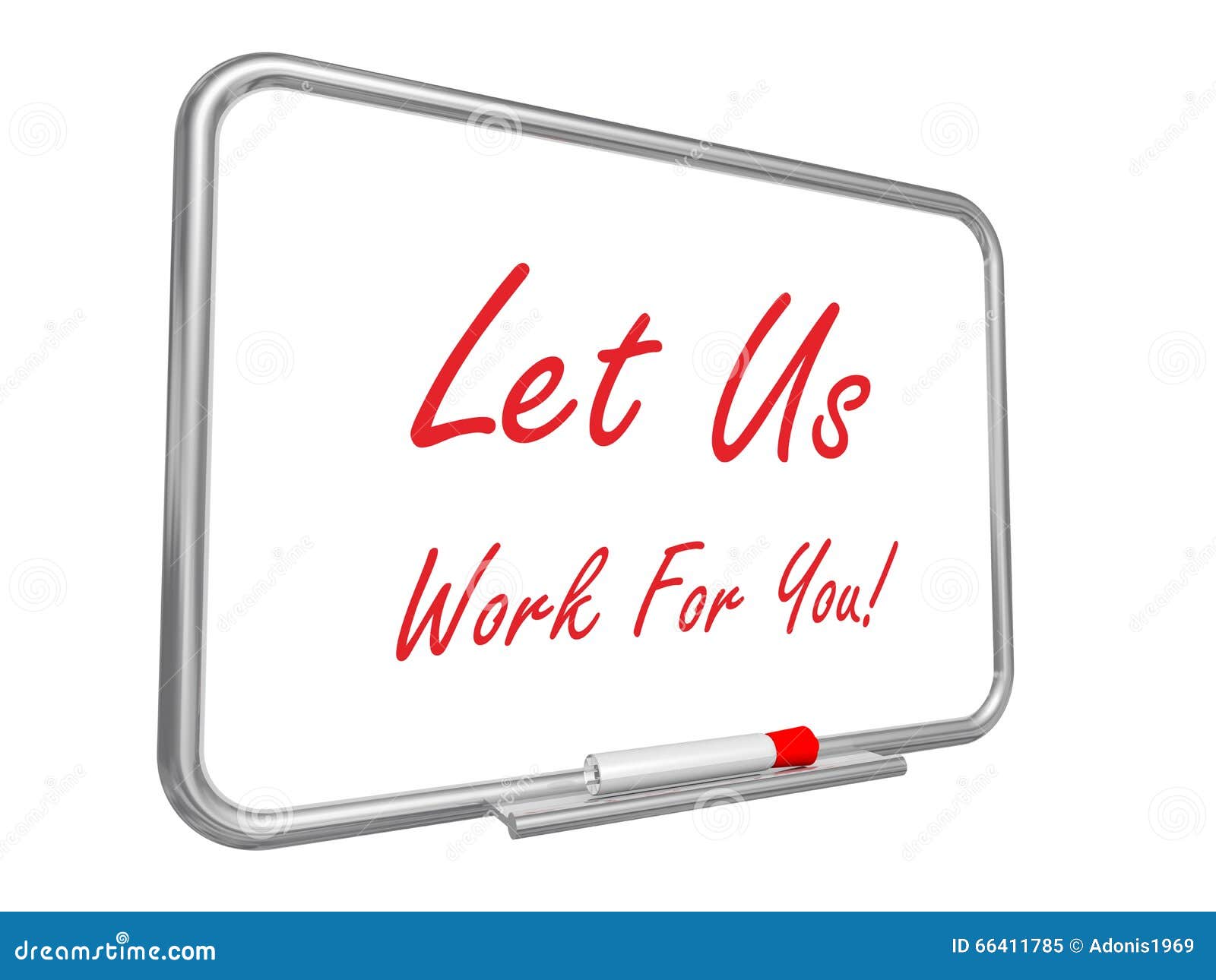 Let us work for you stock illustration. Illustration of employment ...