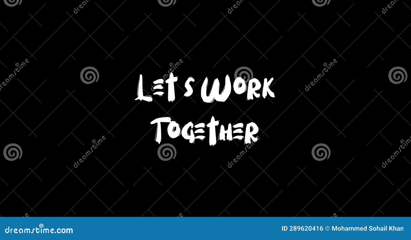 Let Work Together Grunge Transition Effect of Typography Text Animation ...