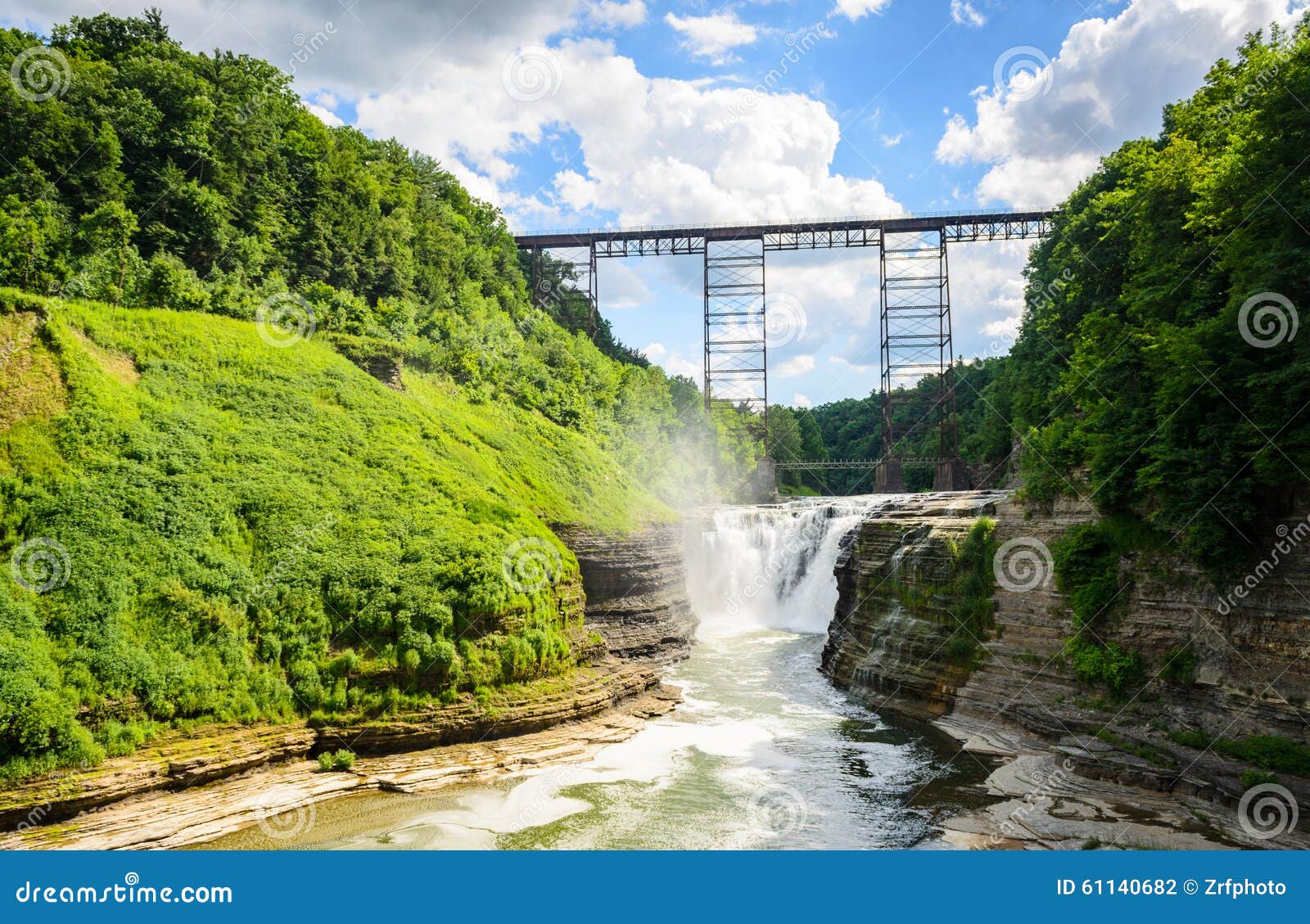 Letchworth State Park stock photo. Image of vale, park - 61140682