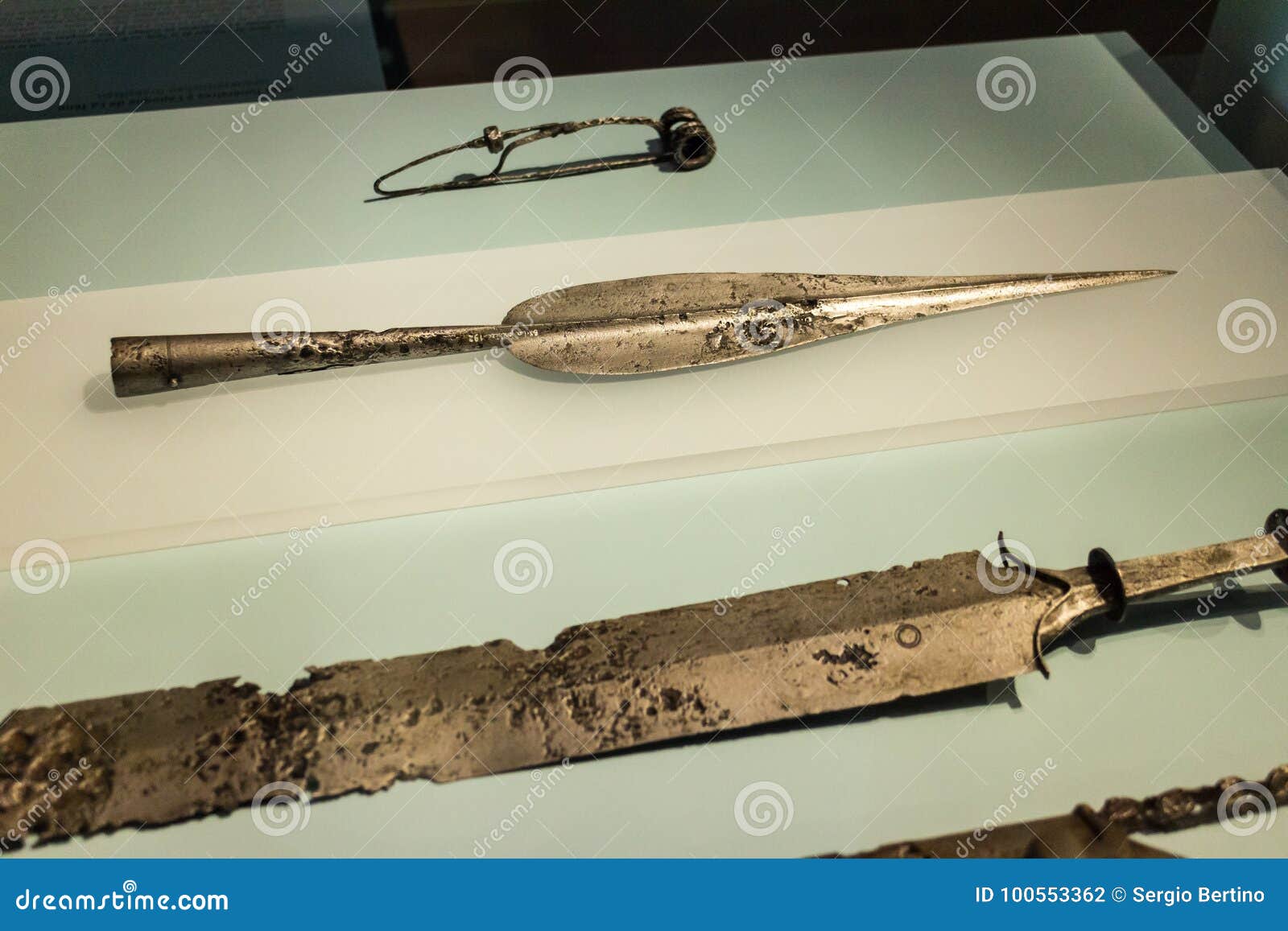 Lethal Sharp Pointed Medieval Spear Tip Editorial Photography - Image ...
