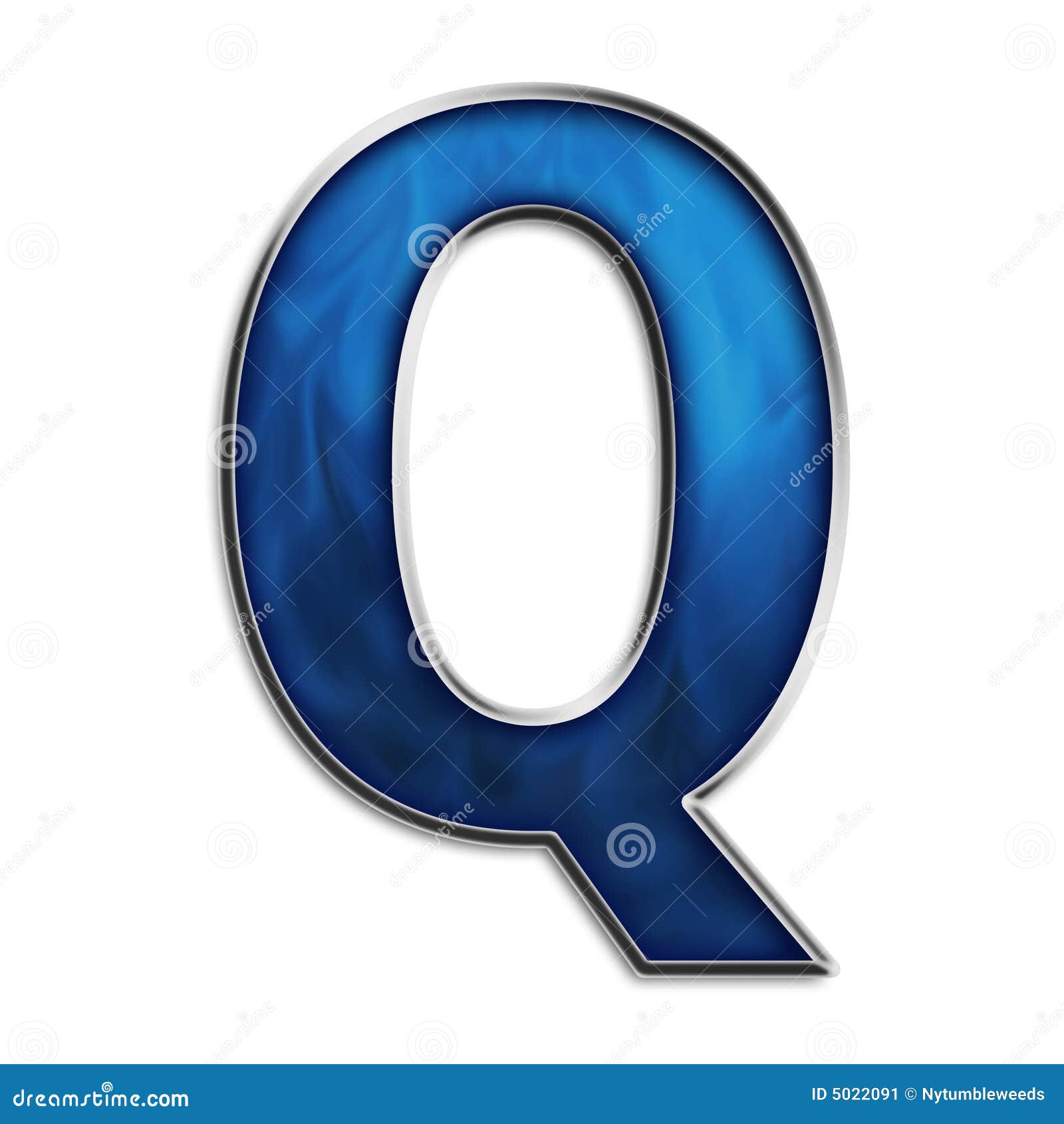 Letra Aislada Q En Azul Tribal Stock de ilustración - Ilustración de ...