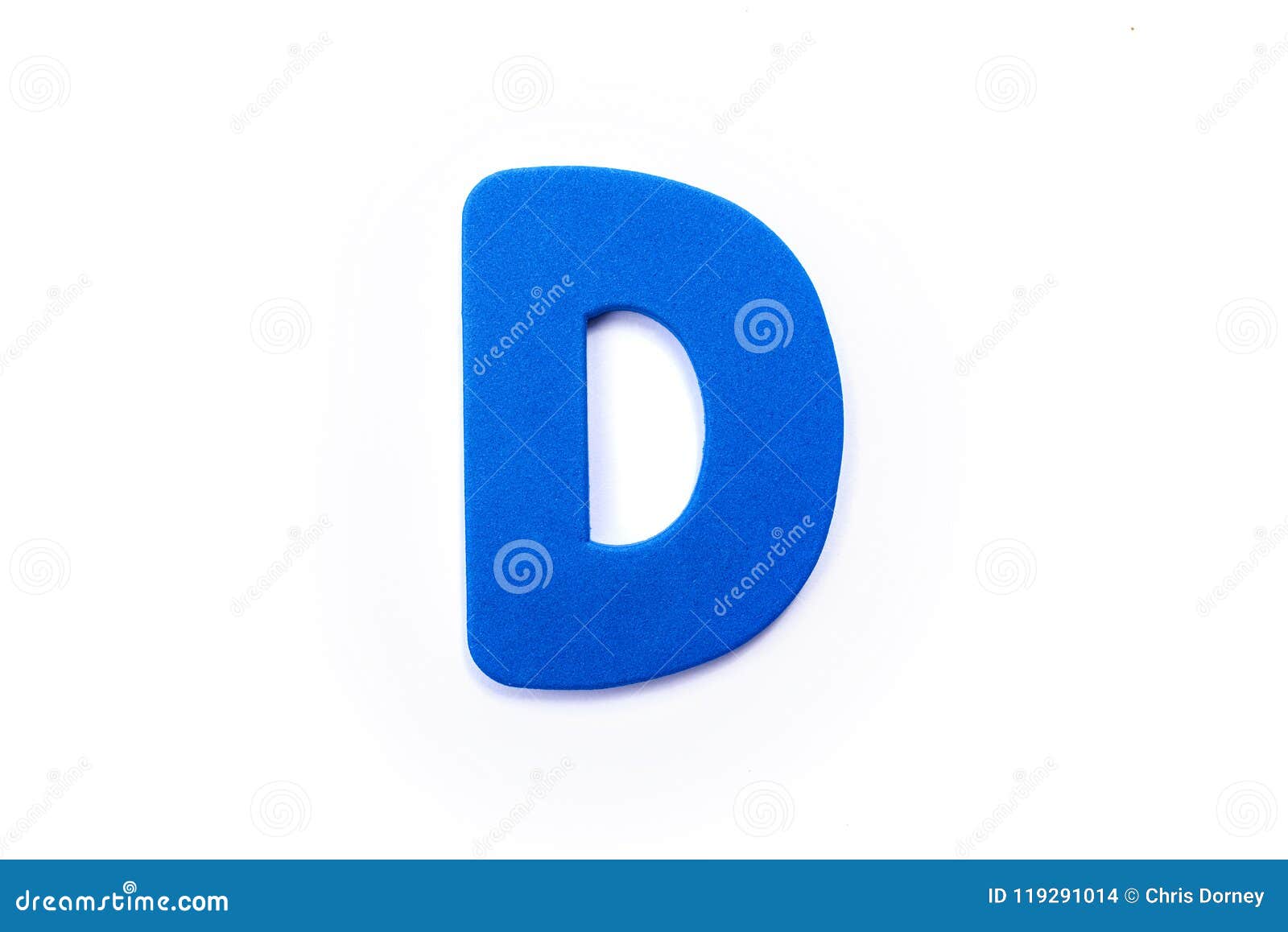Letra azul D foto de stock. Imagem de cartaz, teste - 119291014