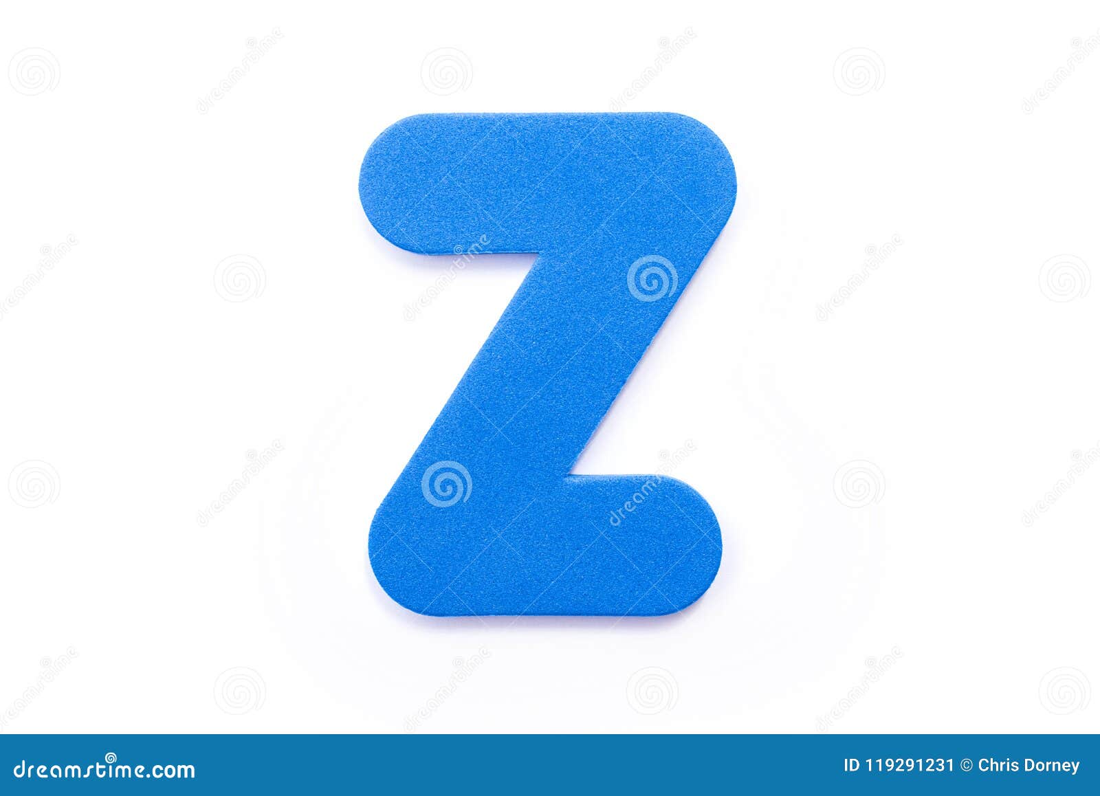 Letra azul Z imagen de archivo. Imagen de vivero, brillante - 119291231