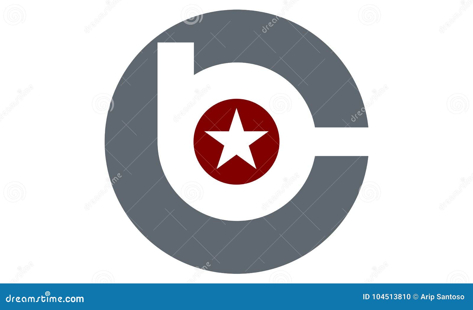 Letra B C moderna ilustración del vector. Ilustración de capital ...