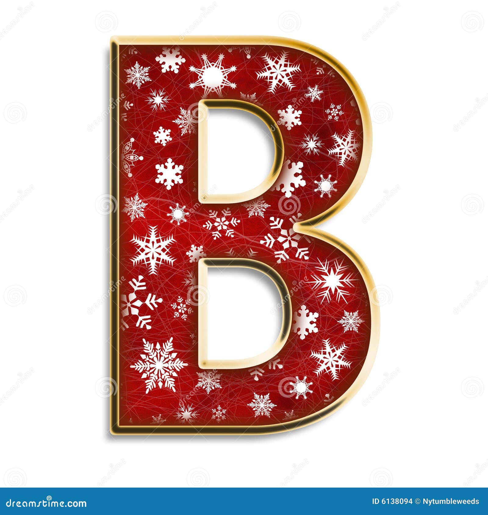 Letra B De La Navidad En Rojo Stock de ilustración - Ilustración de ...