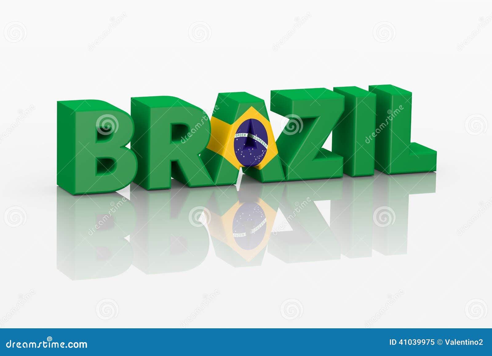 Letra con la bandera stock de ilustración. Ilustración de recorrido ...