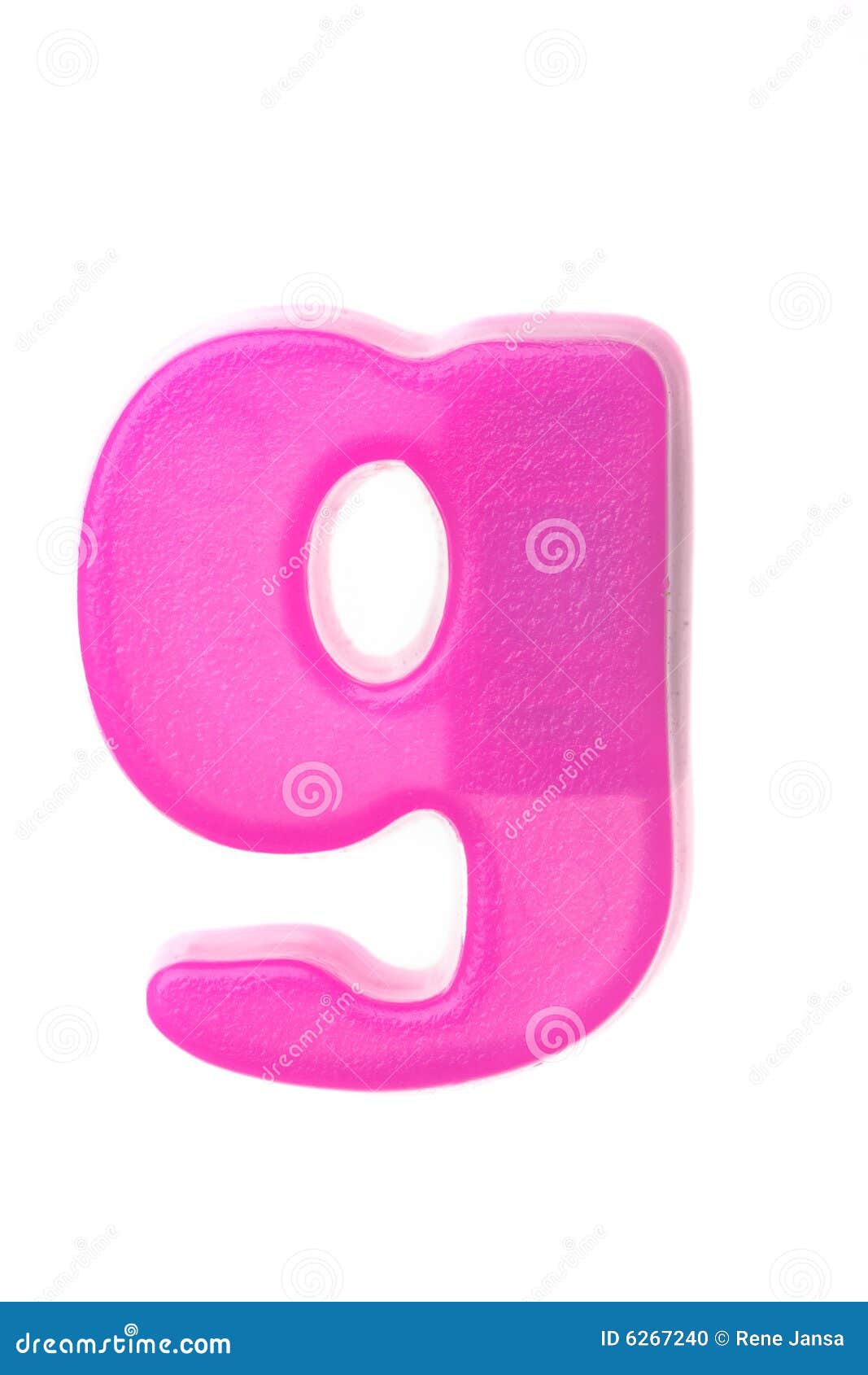Letra cor-de-rosa g foto de stock. Imagem de letra, brilhante - 6267240