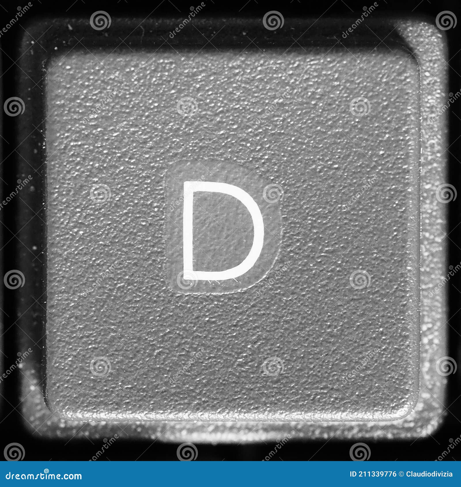 Letra D No Teclado Do Computador Foto de Stock - Imagem de calculadora ...