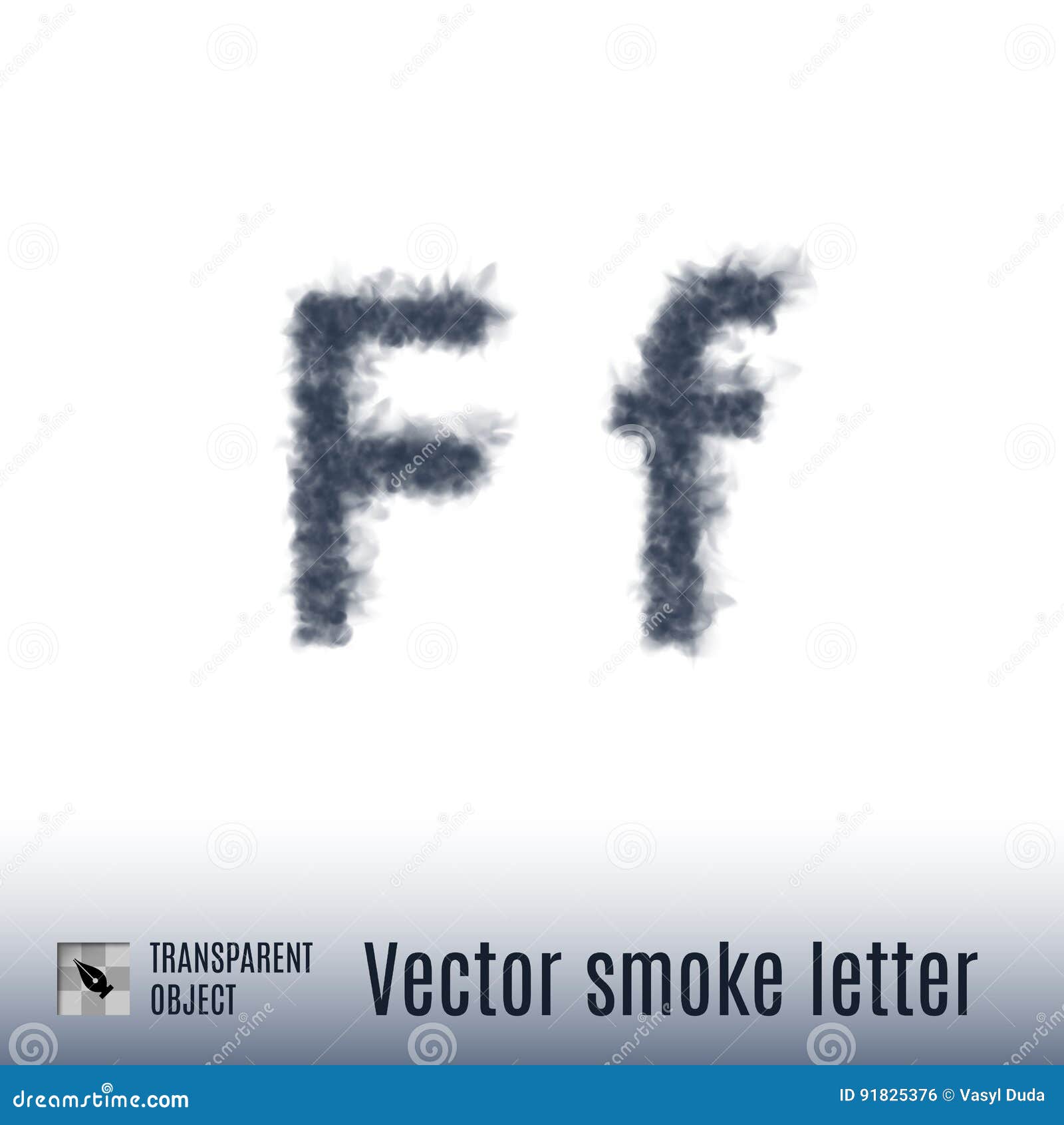 Letra do fumo ilustração do vetor. Ilustração de queimadura - 91825376