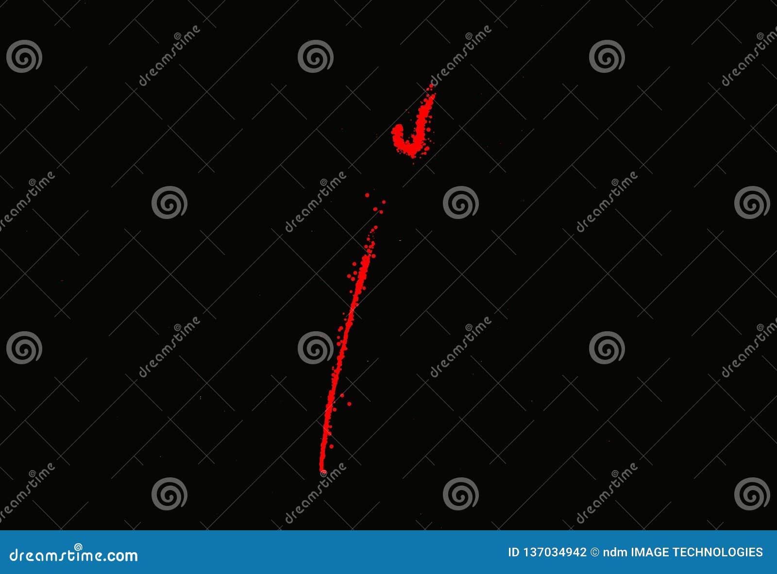 Letra i en fondo negro stock de ilustración. Ilustración de muestra ...