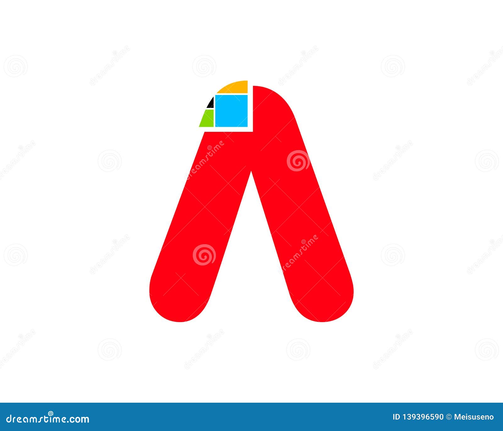 Letra Inicial Logo Vector Design Template Ilustración del Vector ...