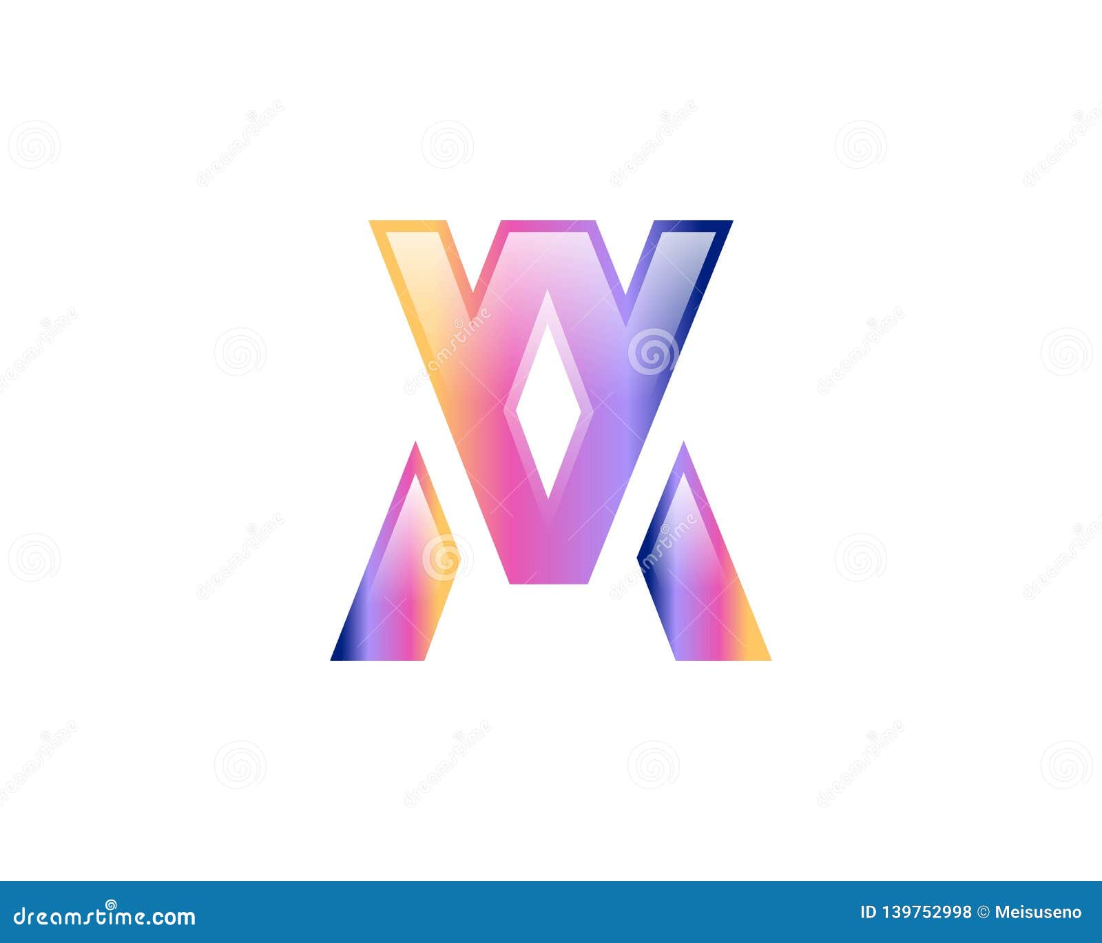 Letra Inicial Logo Vector Design Template Ilustración del Vector ...