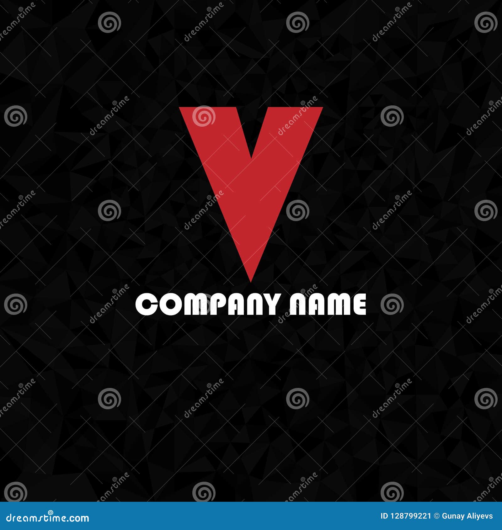 Letra Inicial V De La Muestra Del Vector Stock de ilustración ...