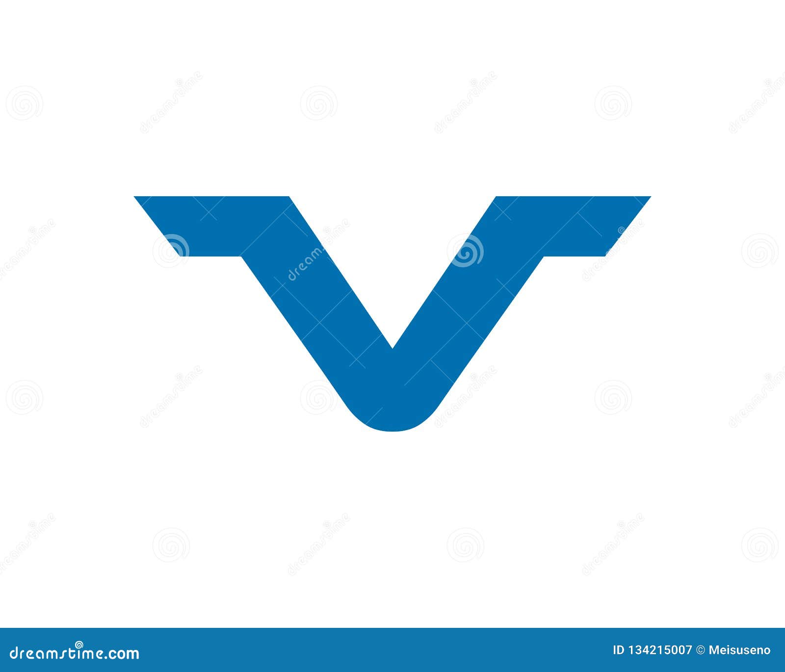 Letra Inicial V Logo Template Design Ilustração do Vetor - Ilustração ...