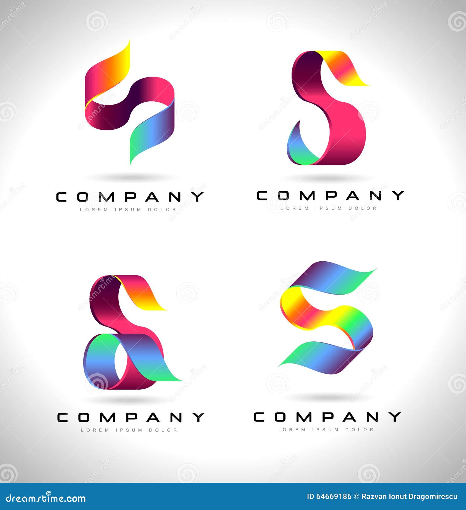 Letra Logo Design de S stock de ilustración. Ilustración de logotipo ...