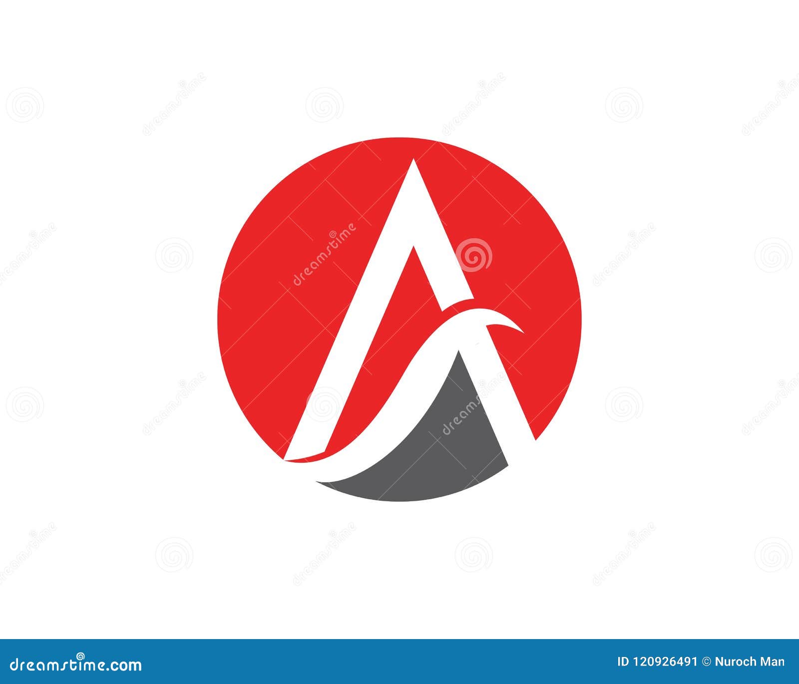 Letra los logotipos de a ilustración del vector. Ilustración de inusual ...