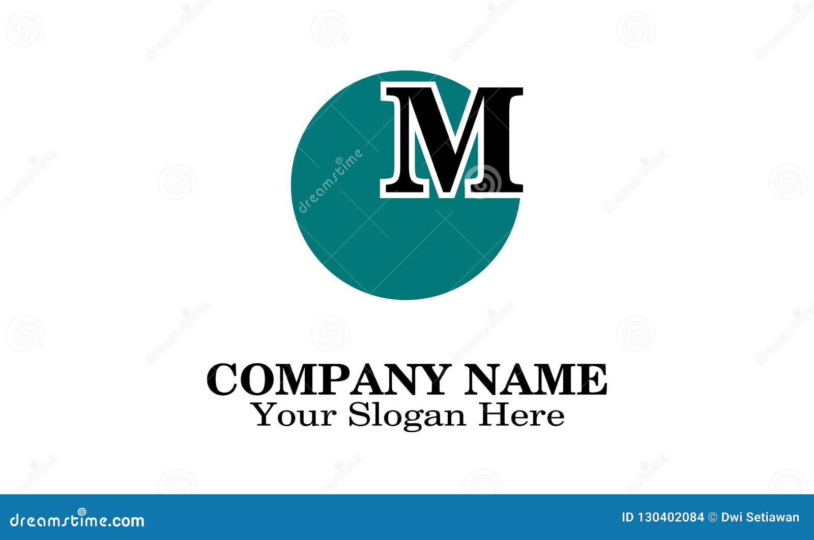 Letra M Logo Design ilustración del vector. Ilustración de arte - 130402084