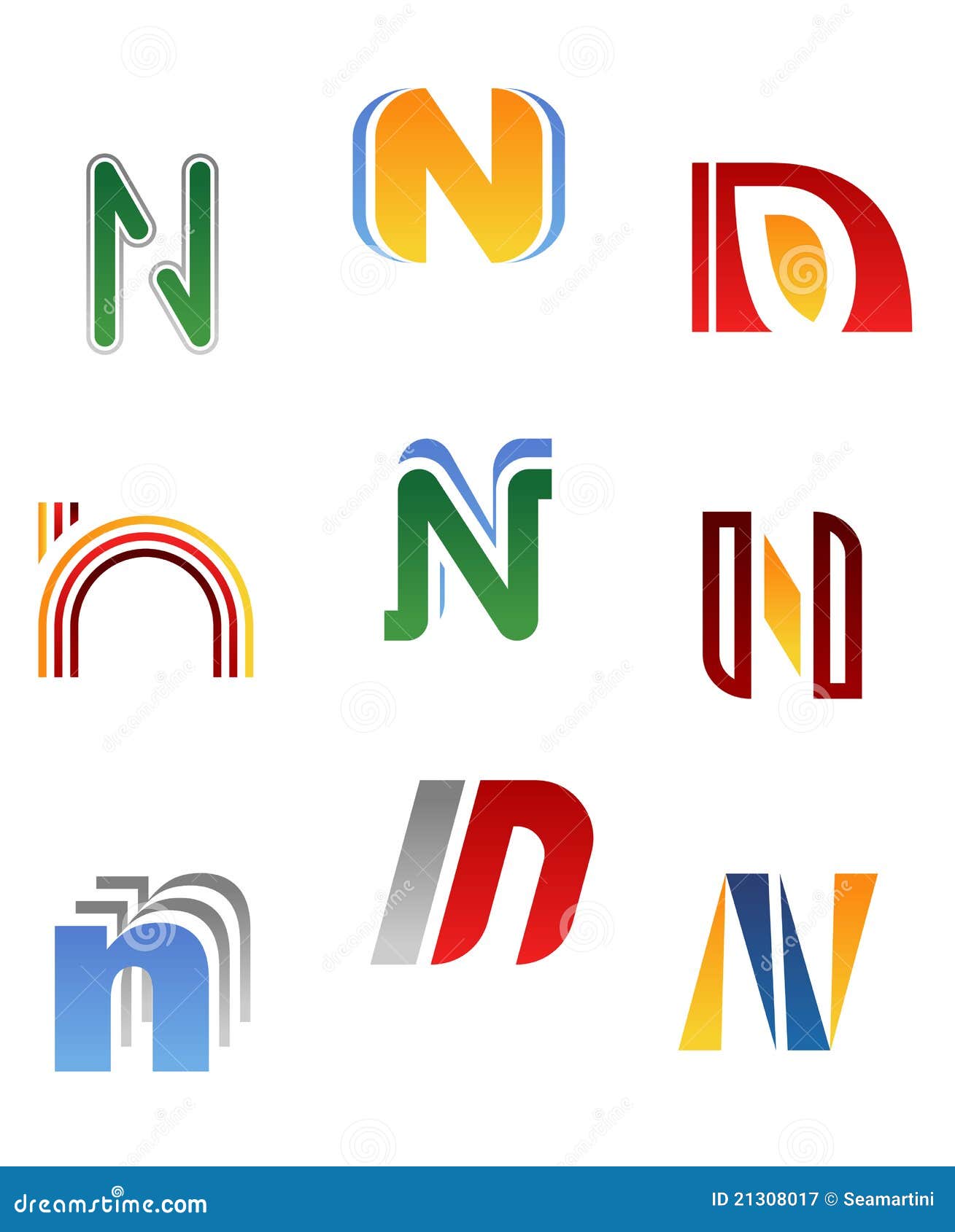 Letra N do alfabeto ilustração do vetor. Ilustração de jogo - 21308017