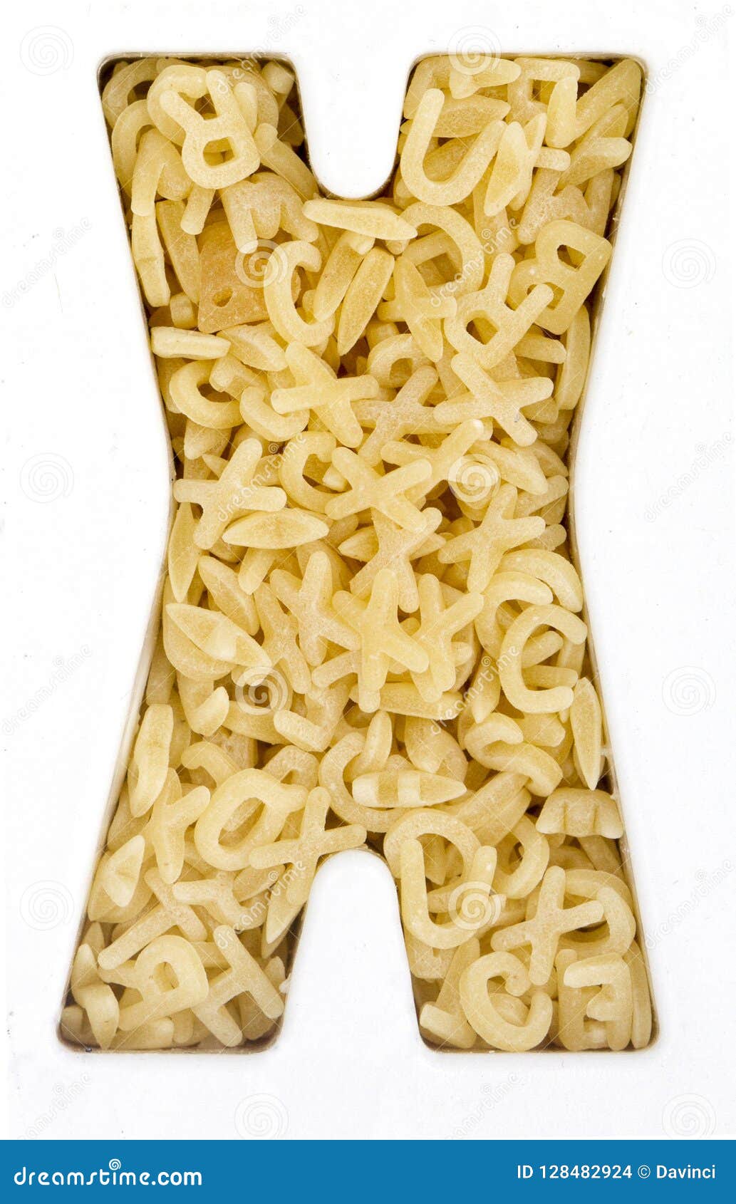Letra Principal X Composto Da Massa Do Alfabeto Foto de Stock - Imagem ...