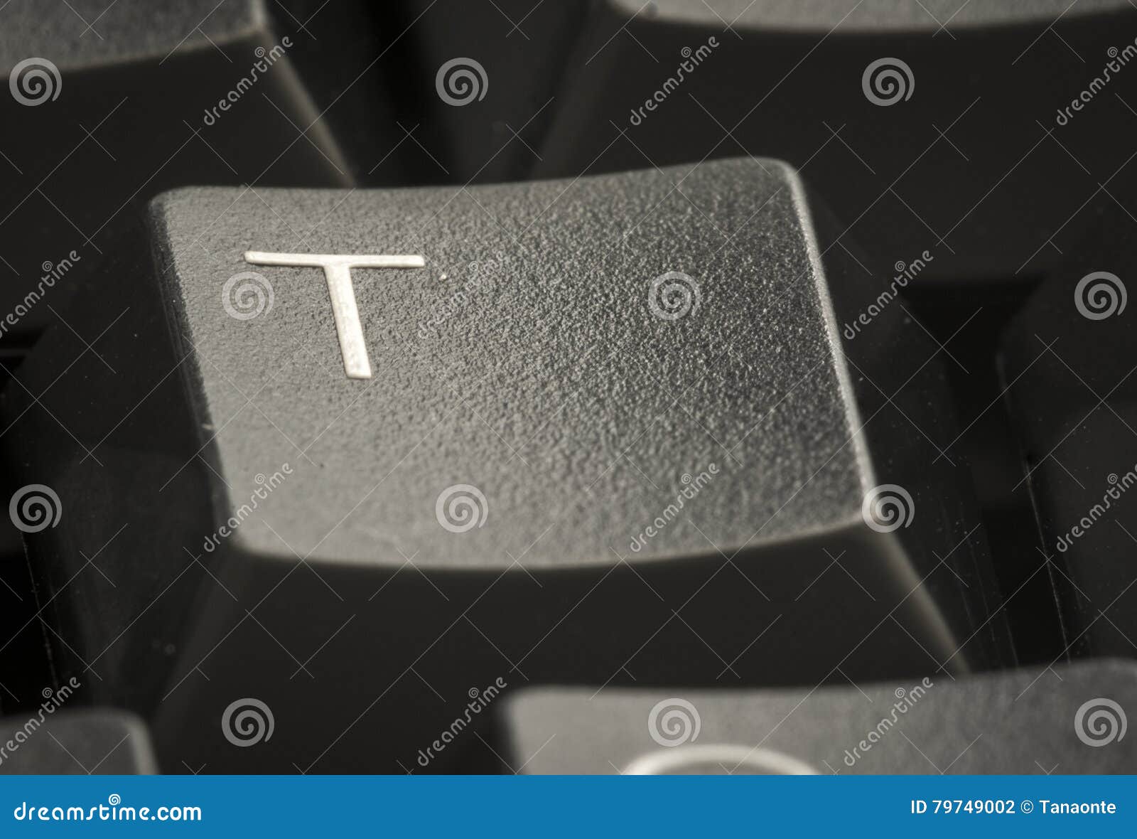 Letra T no teclado foto de stock. Imagem de escola, tecnologia - 79749002