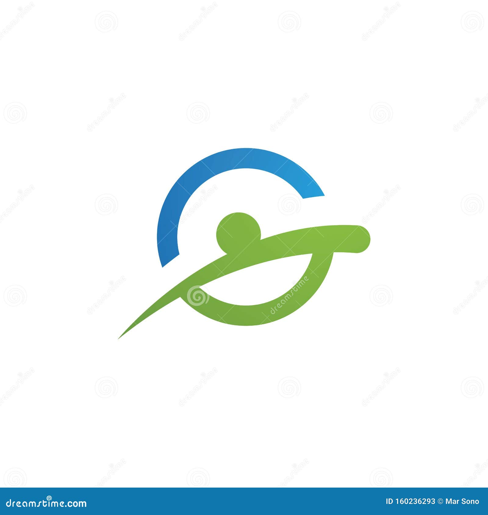 Letra verde g ilustración del vector. Ilustración de verde - 160236293