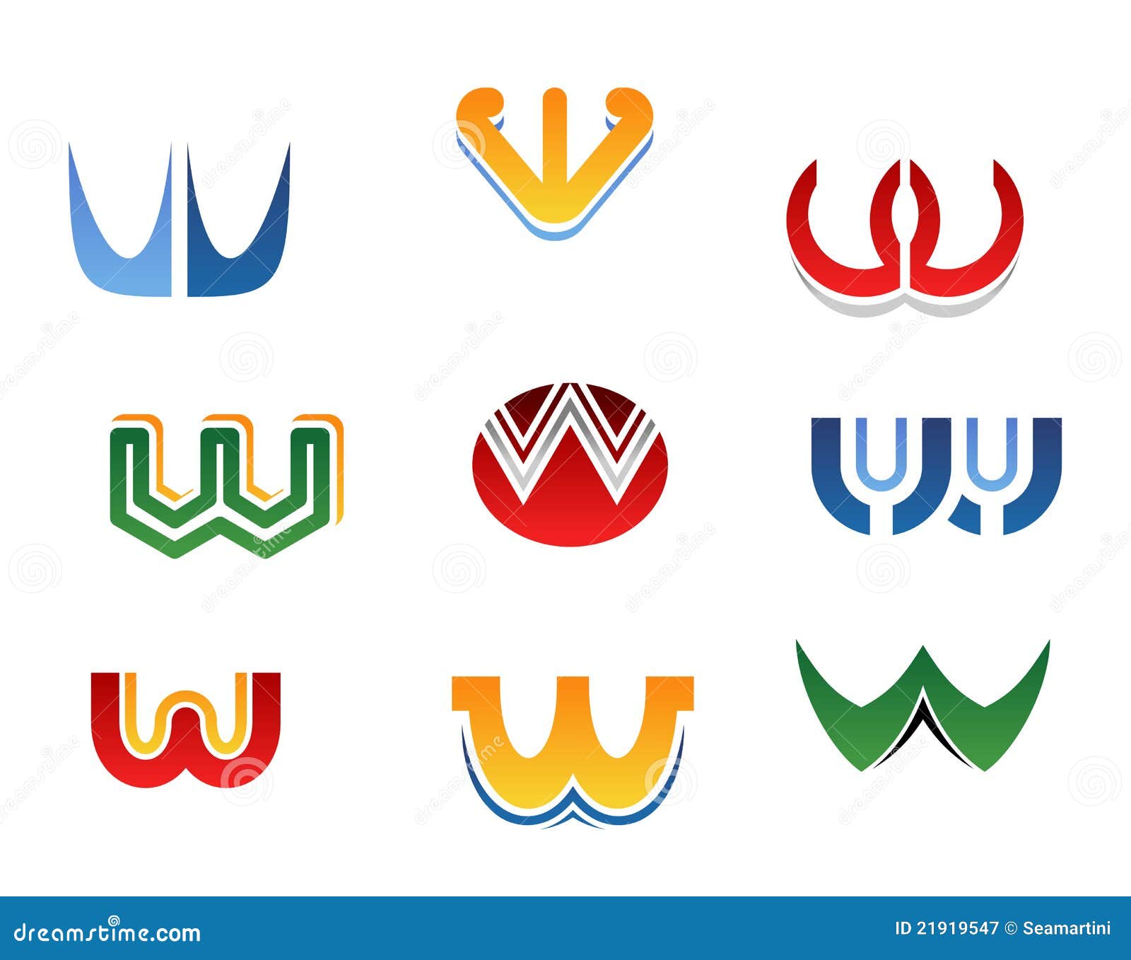 Letra W do alfabeto ilustração do vetor. Ilustração de isolado - 21919547