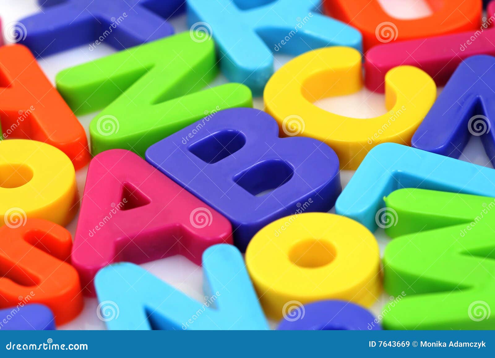 Letras imagem de stock. Imagem de aprenda, tipografia - 7643669