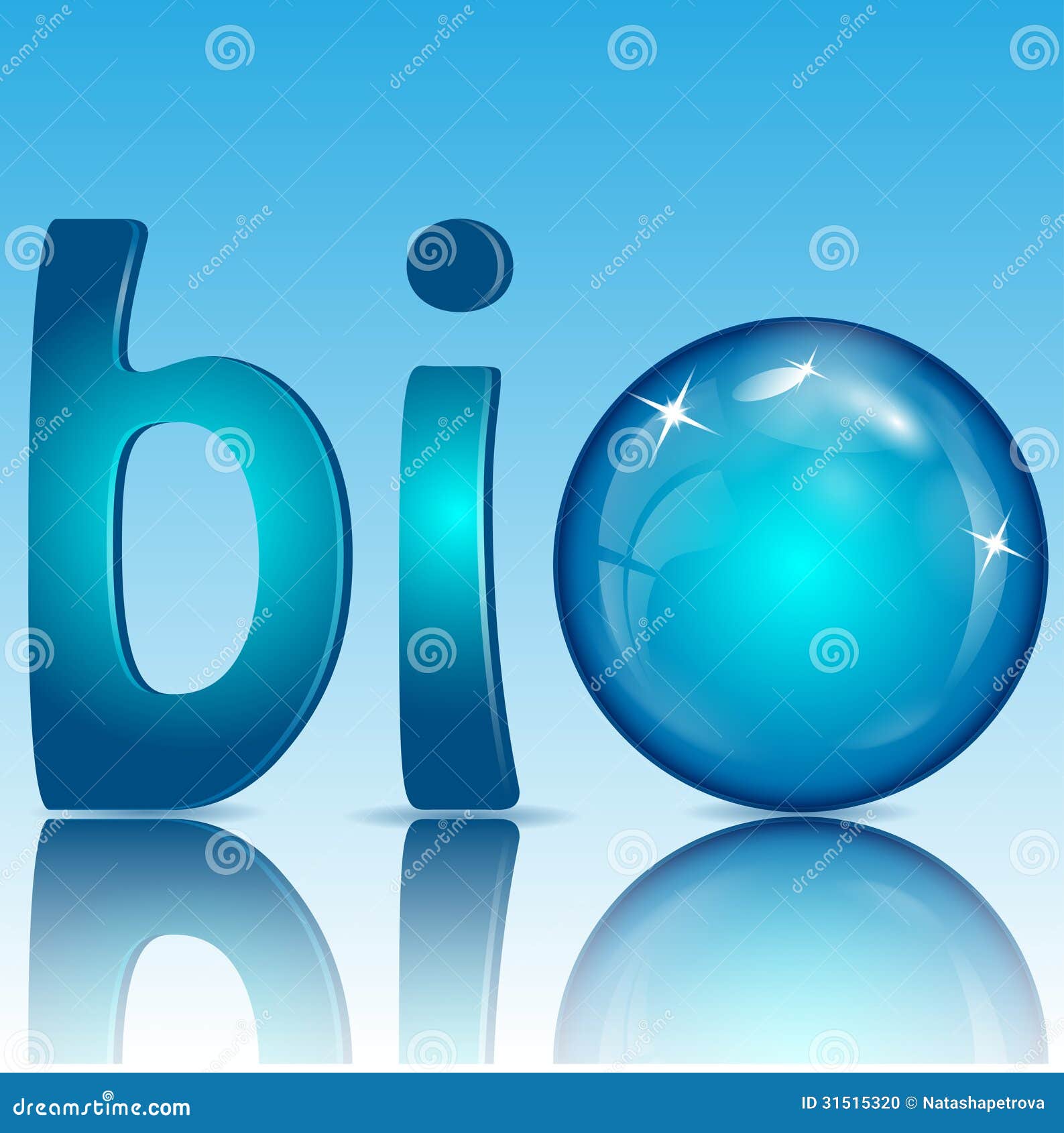 Letras da cor azul ilustração do vetor. Ilustração de refrescar - 31515320