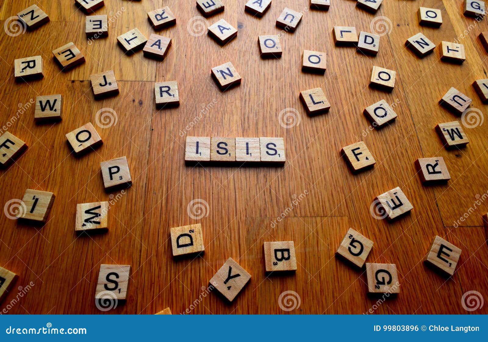 Letras de ISIS foto de archivo. Imagen de arreglado, cartas - 99803896