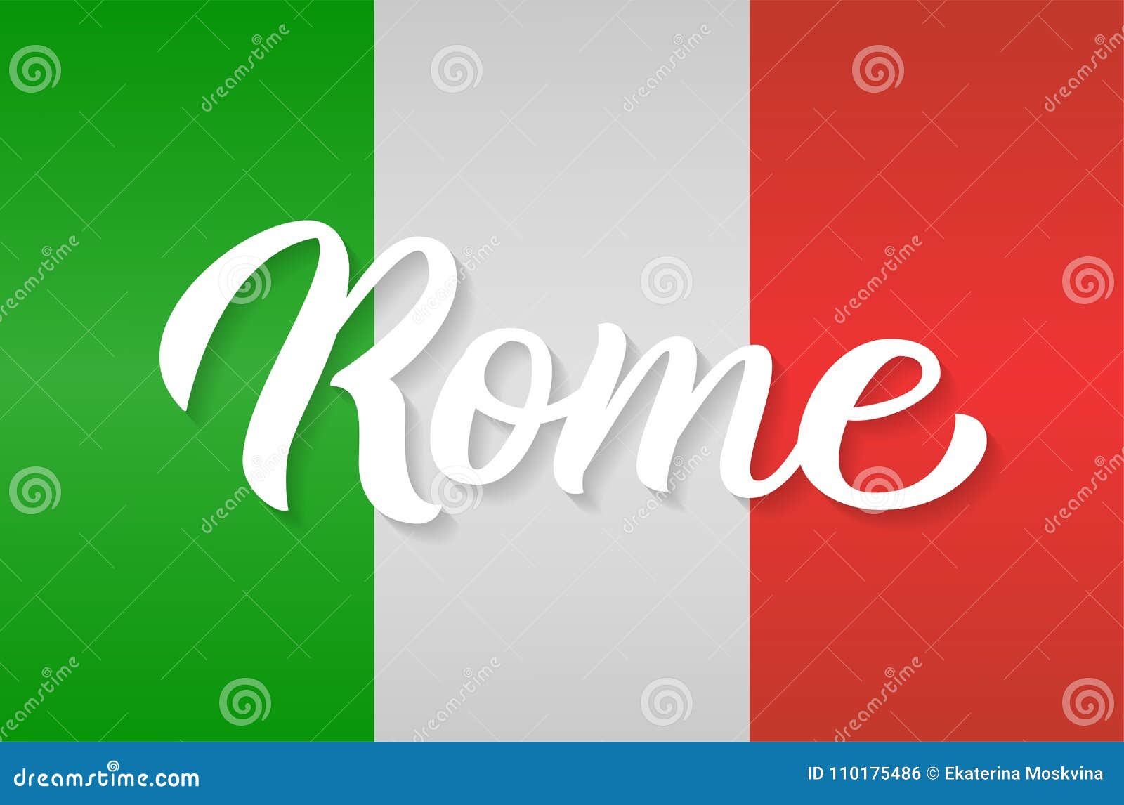 Letras de la mano de Roma ilustración del vector. Ilustración de estilo ...