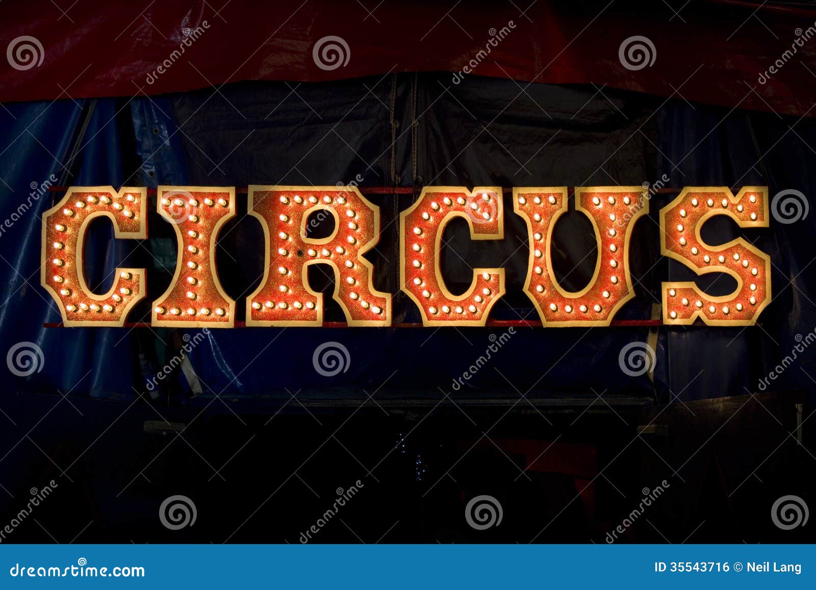 Letras del circo foto de archivo. Imagen de alfabeto - 35543716