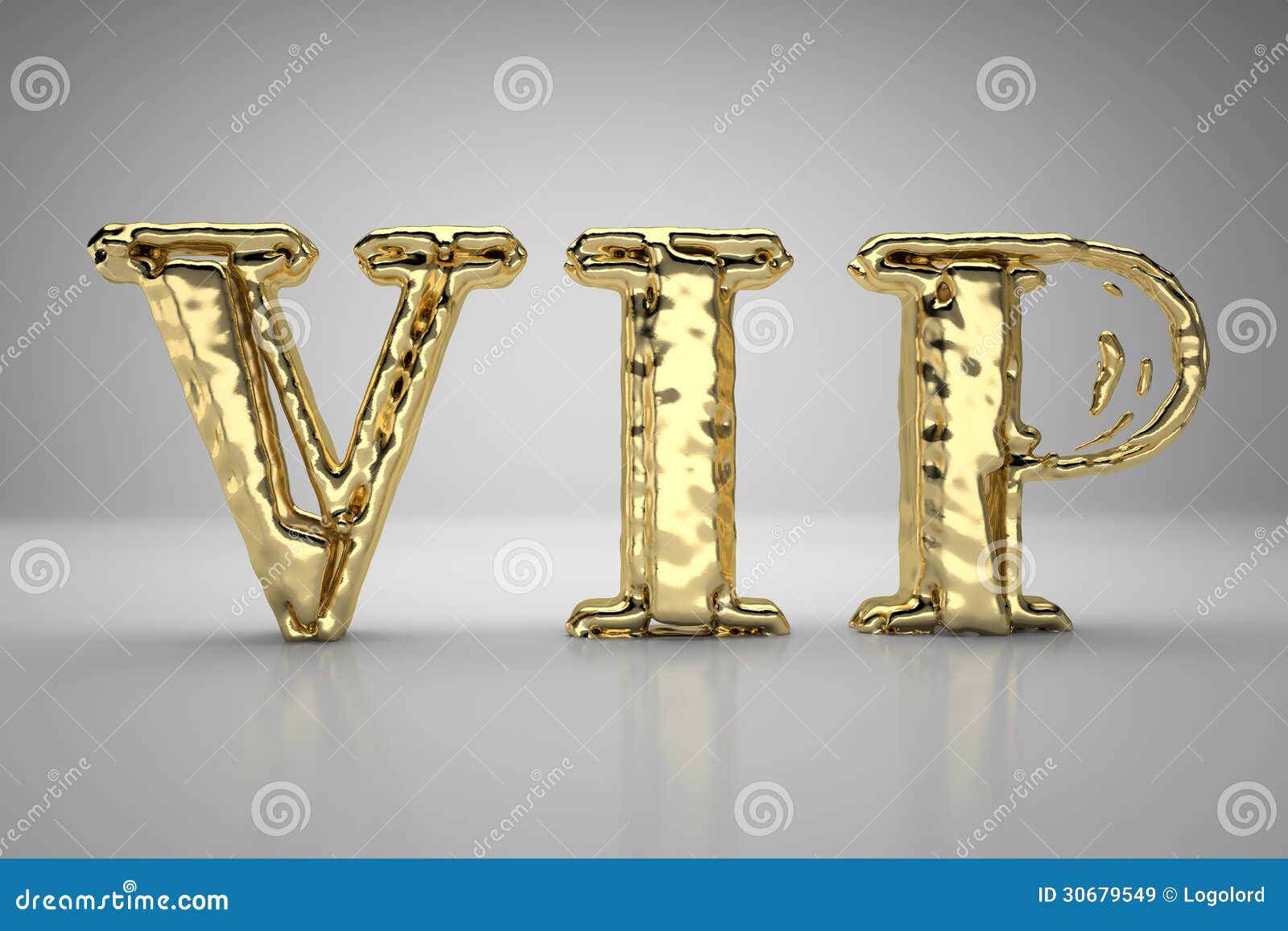 Letras del oro del VIP stock de ilustración. Ilustración de placa ...