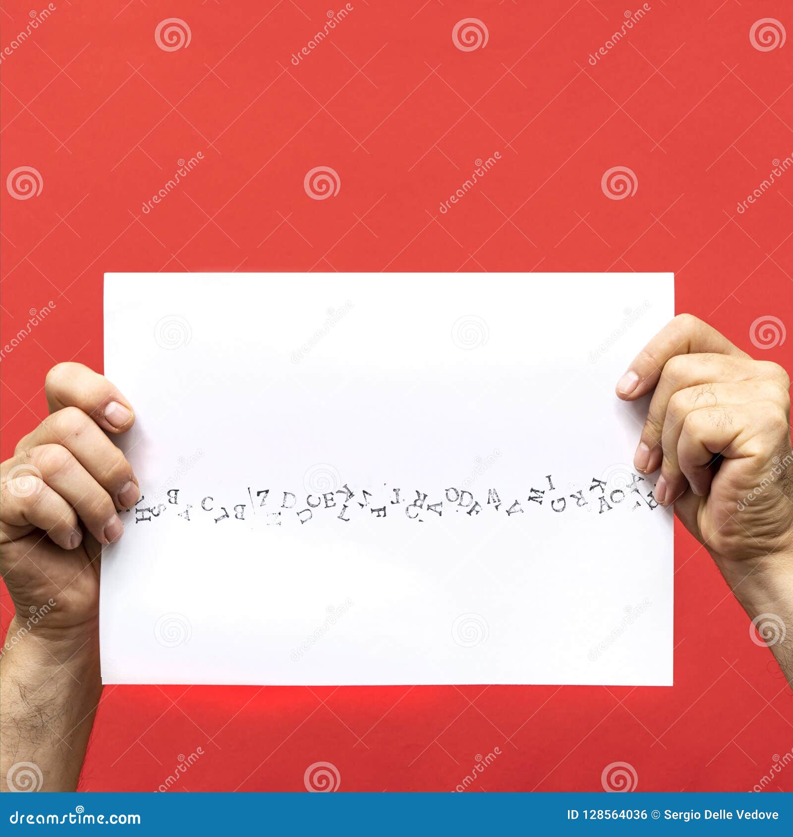 Letras desordenadas foto de archivo. Imagen de fondo - 128564036