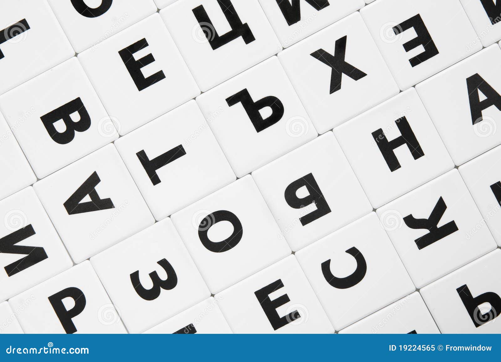 Letras Diferentes Do Alfabeto Do Russo Imagem de Stock - Imagem de ...