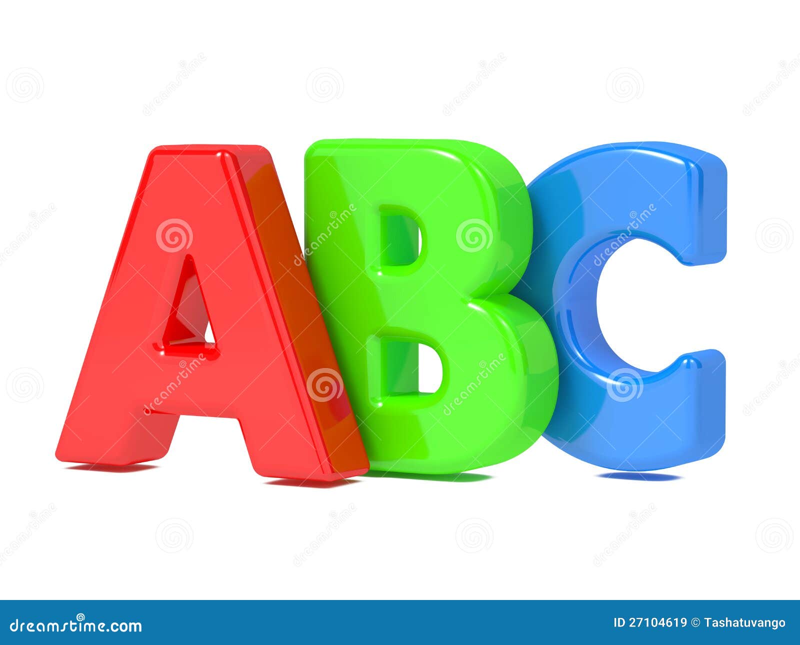 Letras Do ABC Isoladas No Branco. Imagem de Stock - Imagem de backdrop ...
