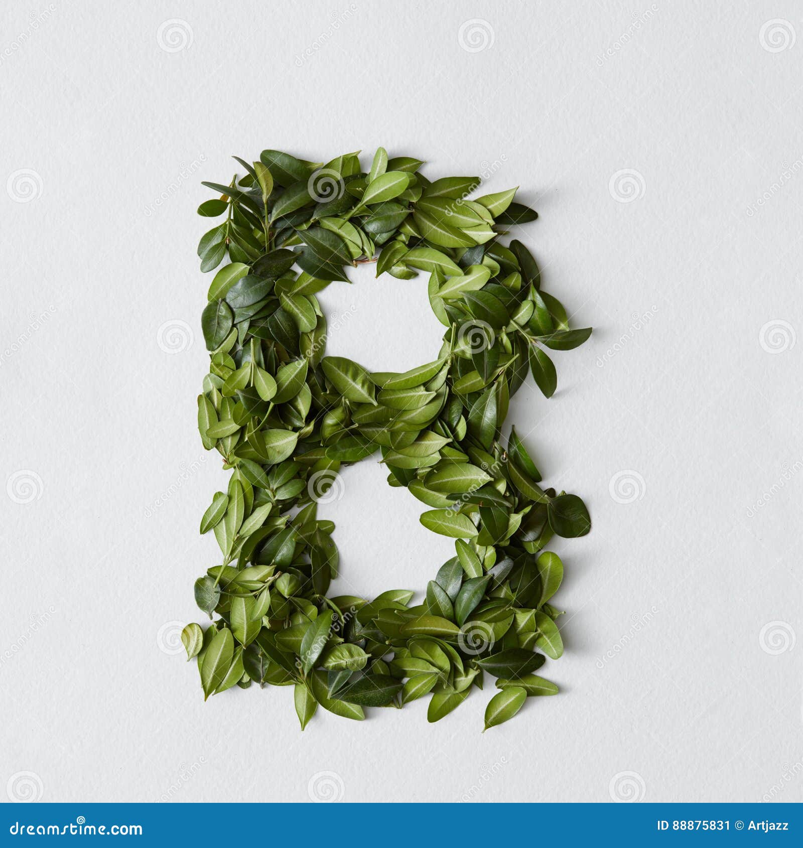 Letras Do Alfabeto Das Folhas Imagem de Stock - Imagem de arbusto, nave ...