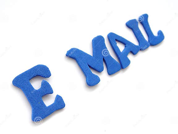 Letras do email imagem de stock. Imagem de internet, objetos - 3027