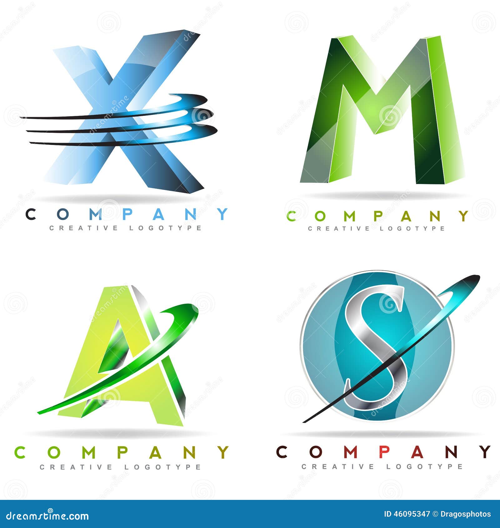 Letras Do Logotipo Do Alfabeto Ilustração Stock - Ilustração de rede ...