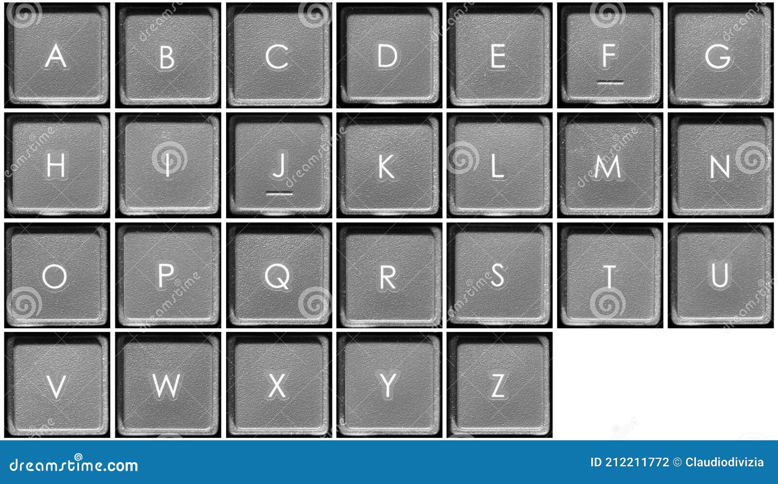 Letras Do Teclado Do Computador Foto de Stock - Imagem de letra ...