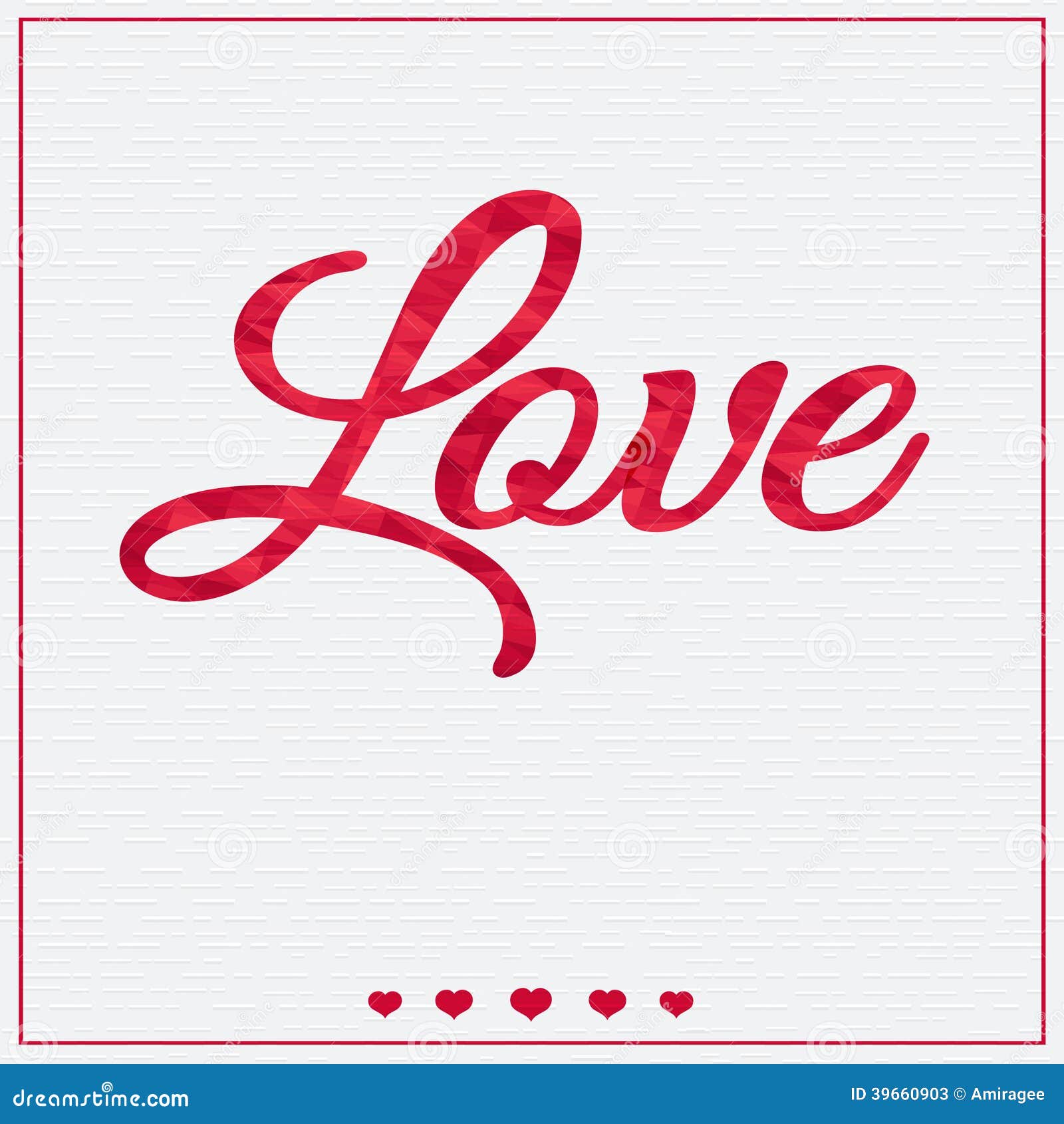 Letras hermosas. ilustración del vector. Ilustración de arte - 39660903