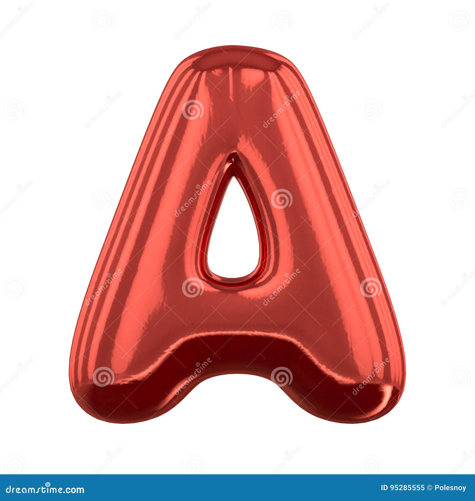 Letras Inflables Del Alfabeto 3d Stock de ilustración - Ilustración de ...