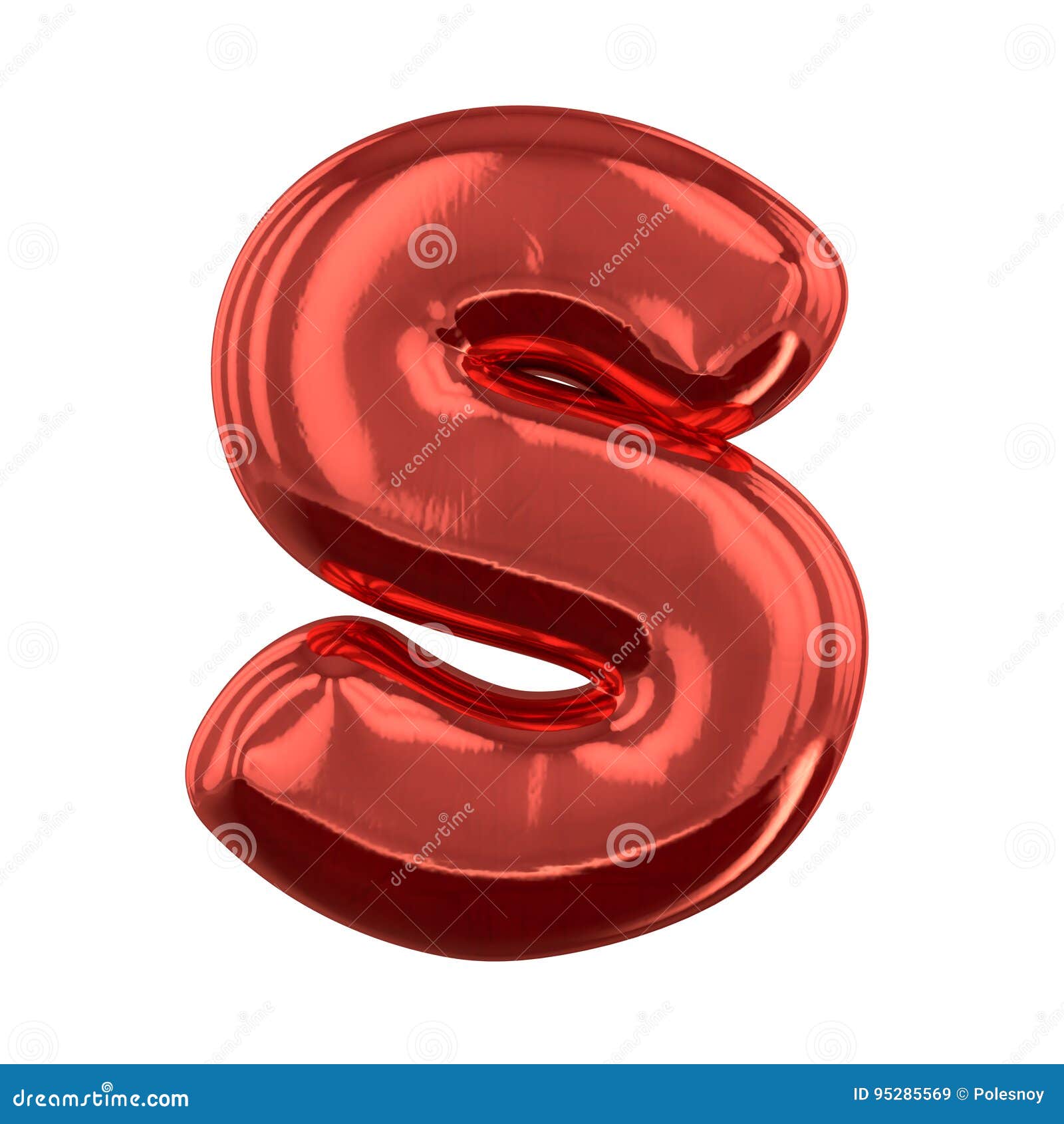 Letras Inflables Del Alfabeto 3d Stock de ilustración - Ilustración de ...