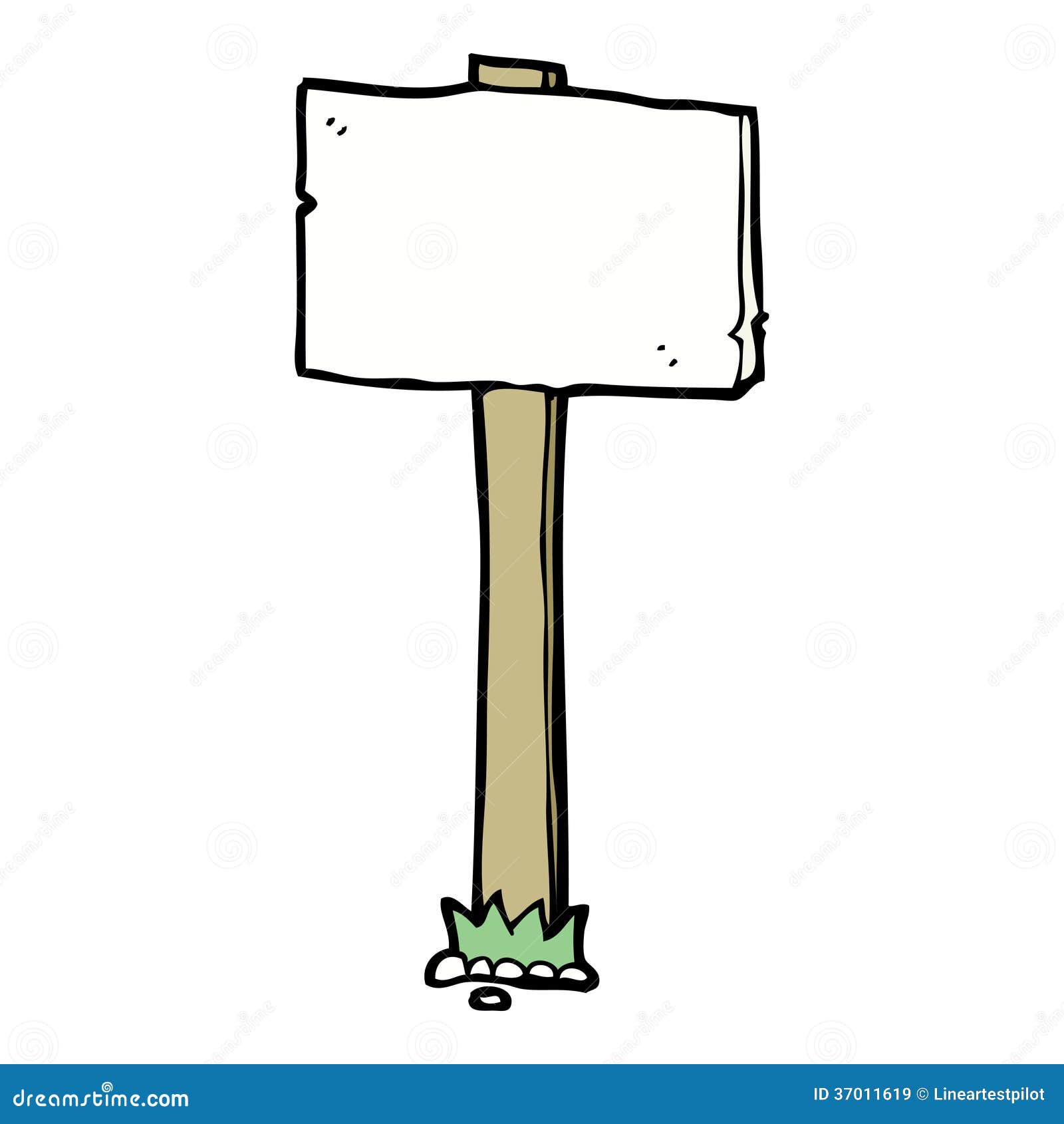 Letreiro Dos Desenhos Animados Ilustração do Vetor - Ilustração de ...