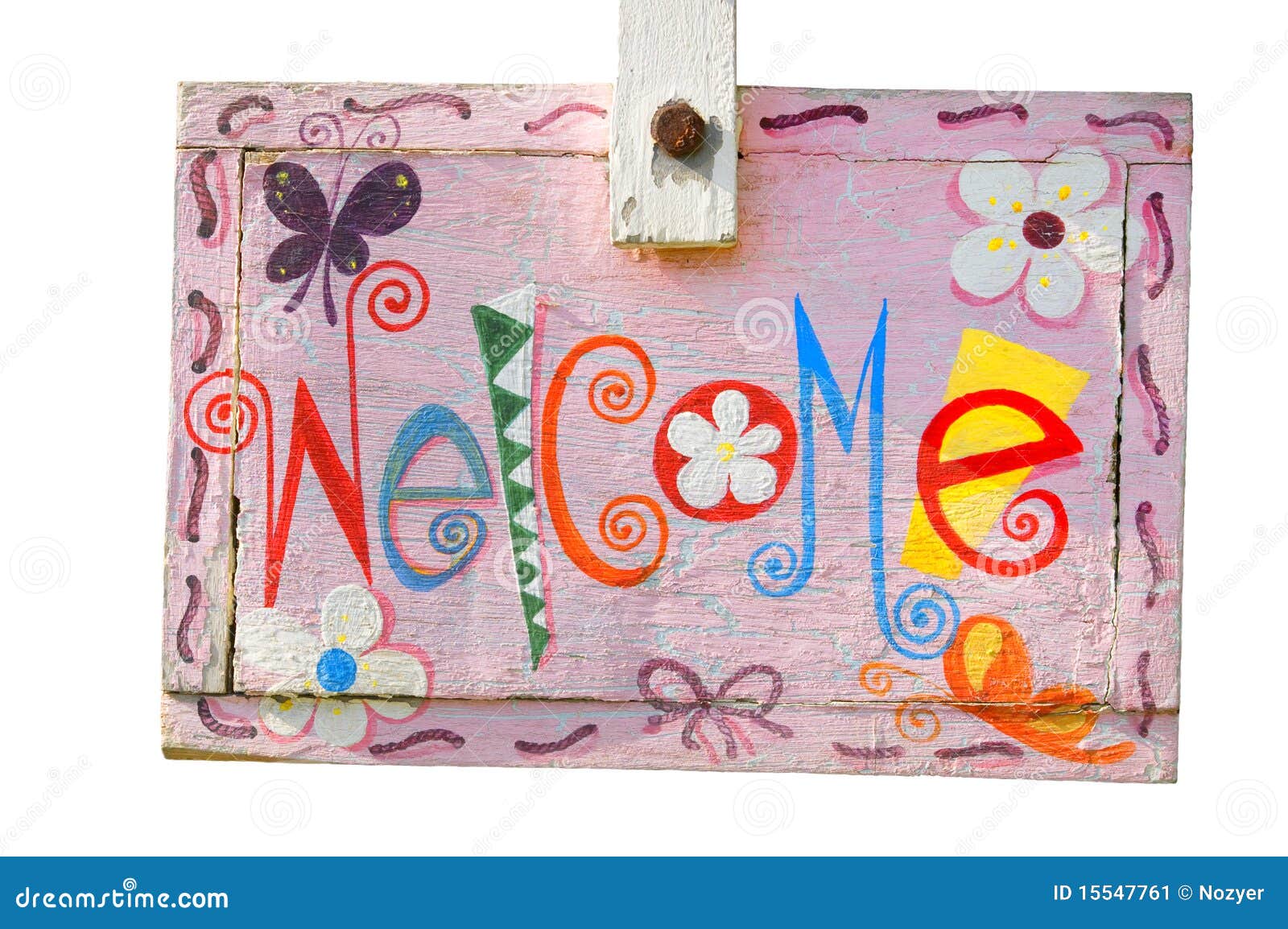 Letrero aislado lindo imagen de archivo. Imagen de handmade - 15547761