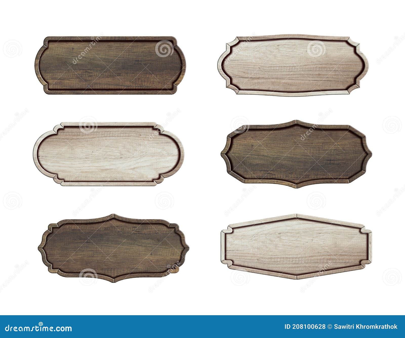 Letrero De Madera Aislado Sobre Blanco Foto de archivo - Imagen de ...